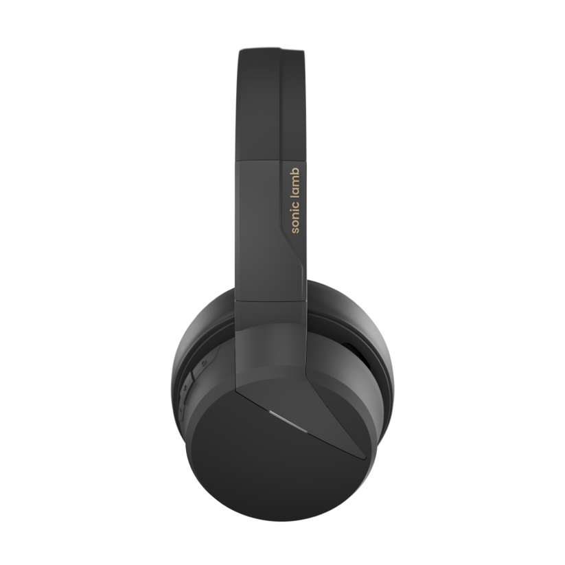 Sonic Lamb Over-Ear Headphone - Obsidian Black – Sonic Lamb India